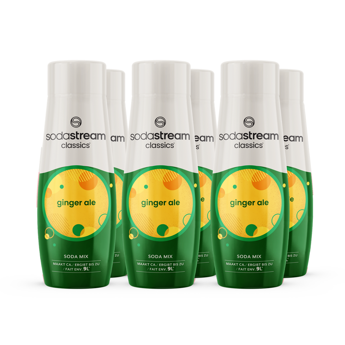 SodaStream Classics - Ginger Ale 6-pack – SodaStream Belgium